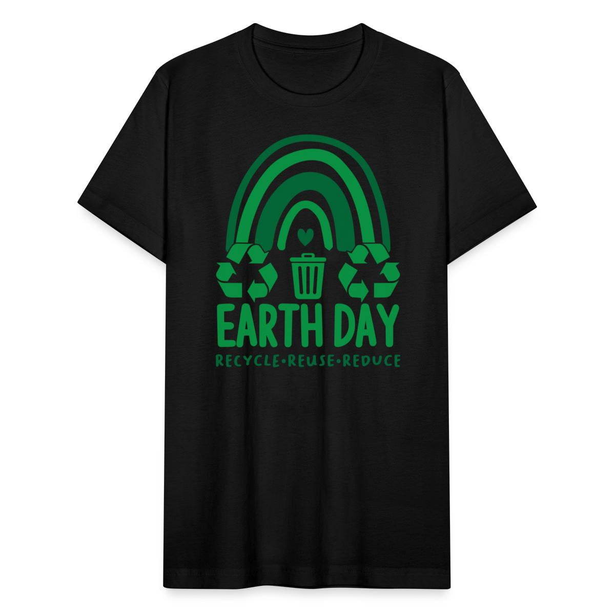 Earth Day Recycle Reuse Reduce Eco Friendly Planet Unisex Jersey T ...