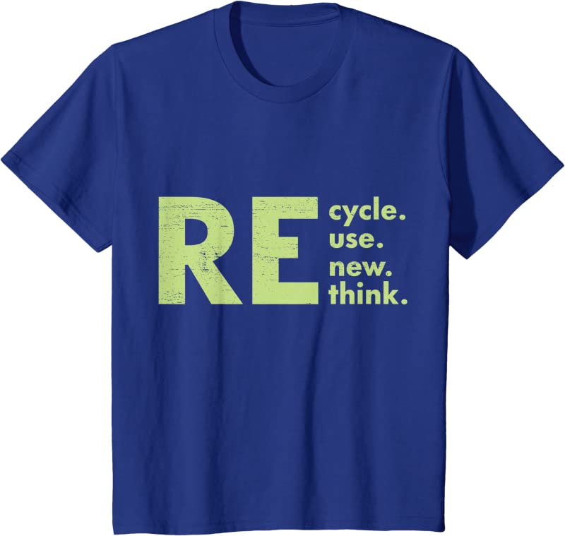 Earth Day Shirt Recycle Funny Protect Environment Mens Womens T Shirts ...