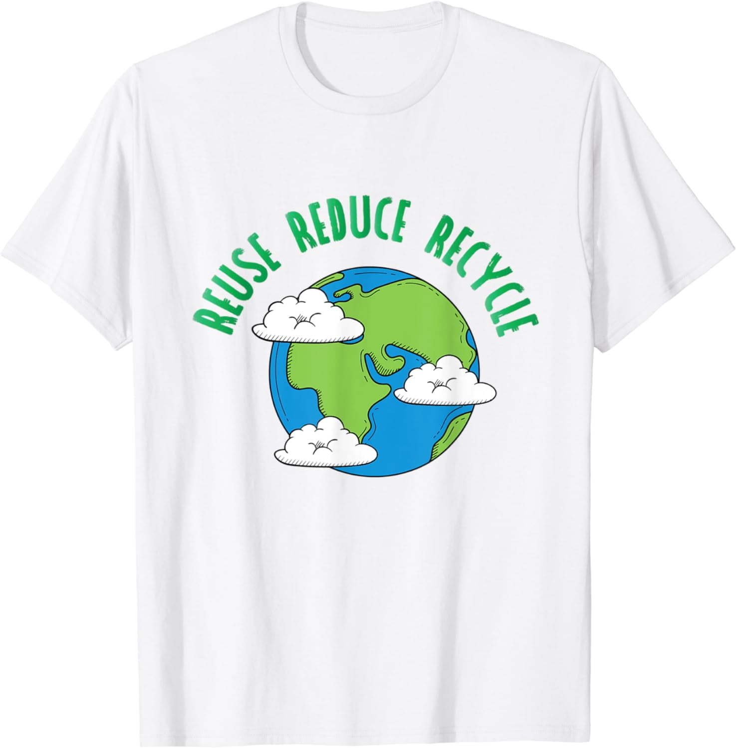 Earth Day Shirt | Reduce Reuse Recycle Gift t-shirt - Walmart.com
