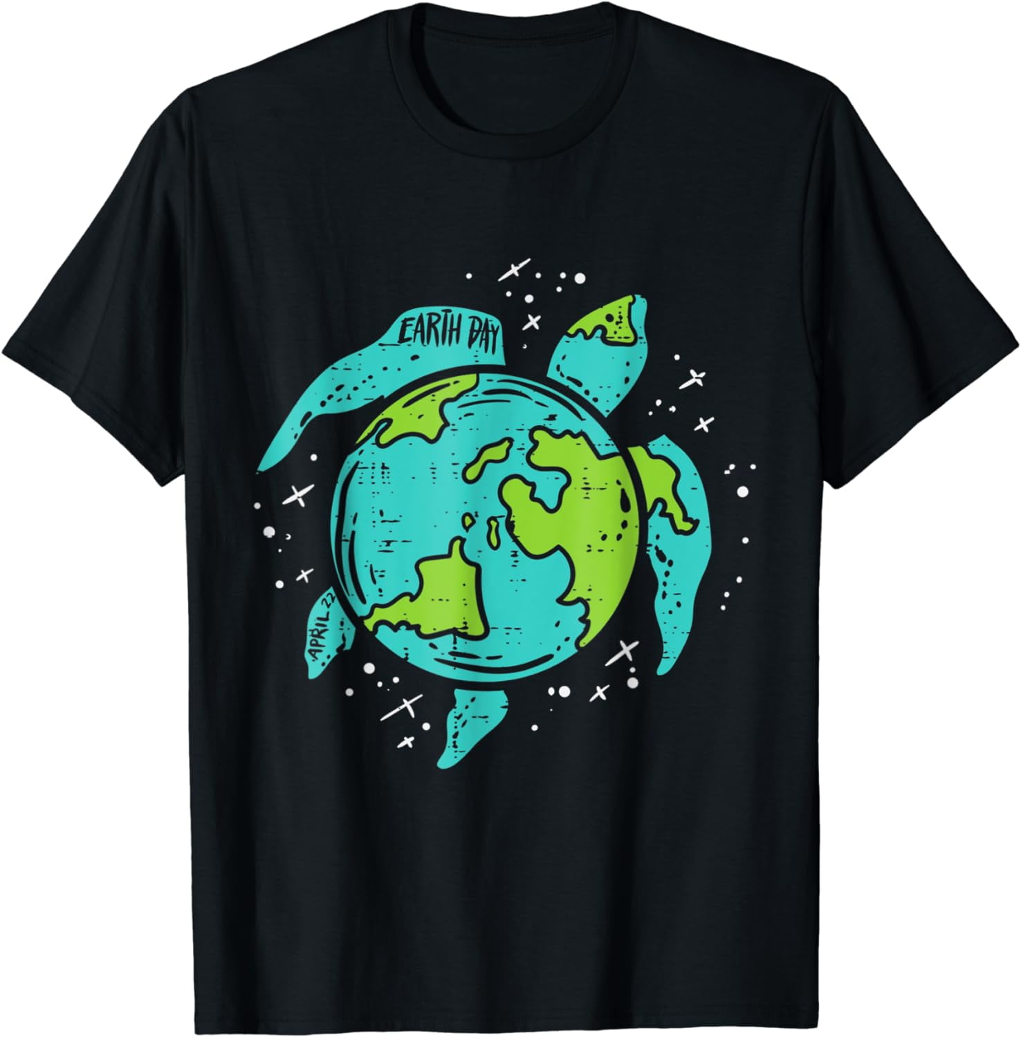 Earth Day Shirt Sea Turtle Save The Planet Women Men Kids T-Shirt ...