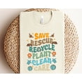 Earth Day Shirts Save Rescue Recycle Plant Clean Care Environmental ...