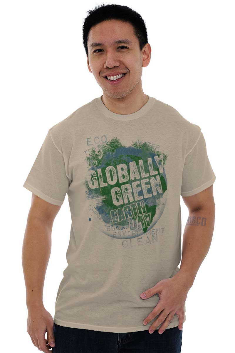 Earth Day Eco Friendly Environmental Men's Graphic T Shirt Tees Brisco ...