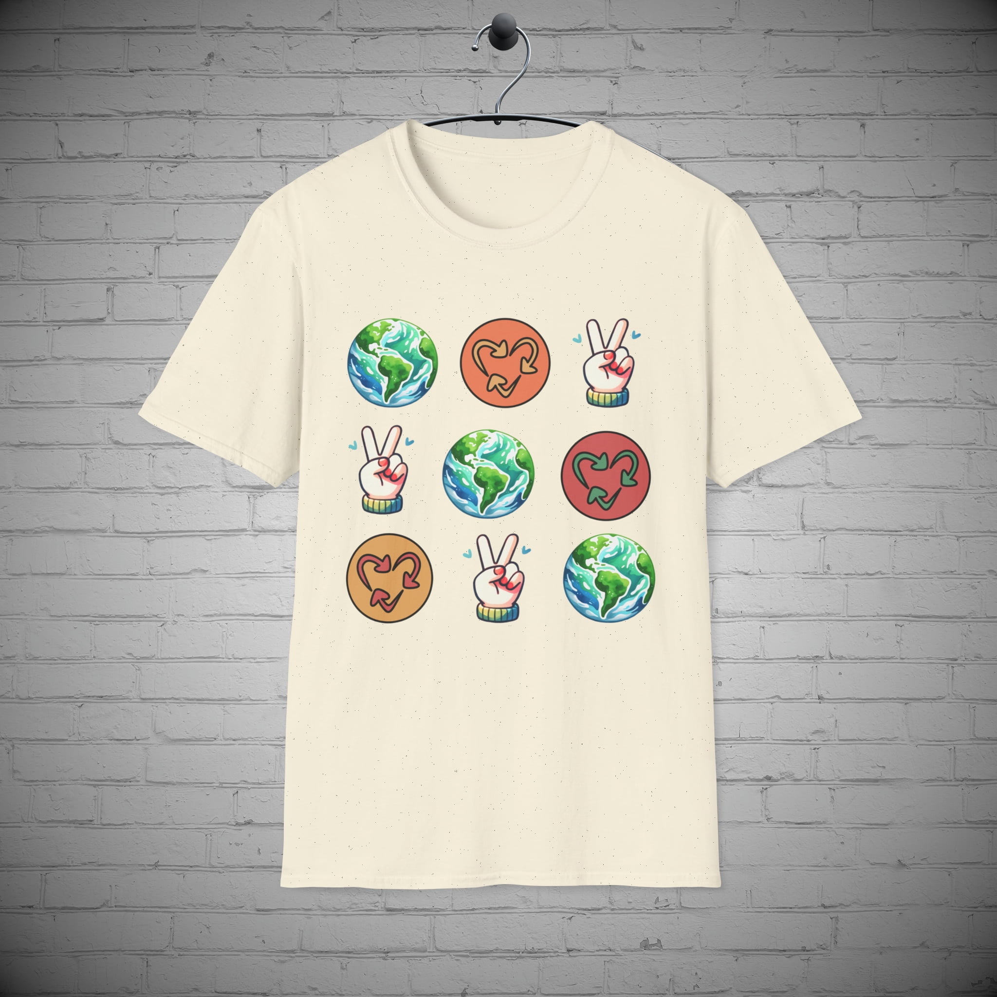 Earth Day t-shirt, Eco-friendly Graphic Tee, Green Living Shirt Gift ...