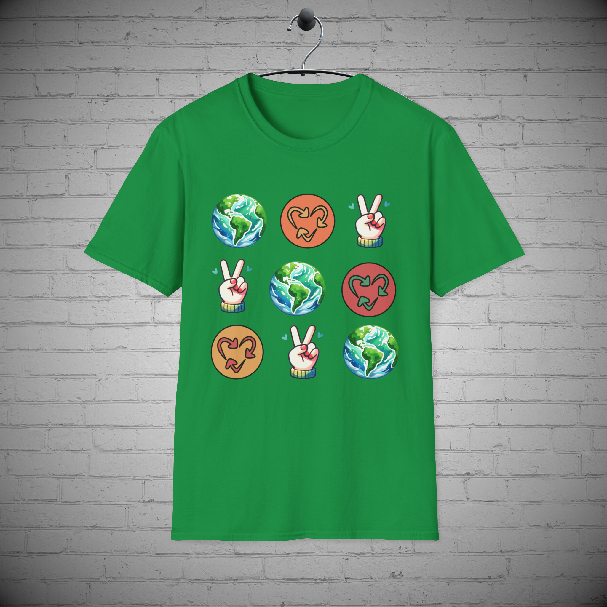Earth Day t-shirt, Eco-friendly Graphic Tee, Green Living Shirt Gift ...