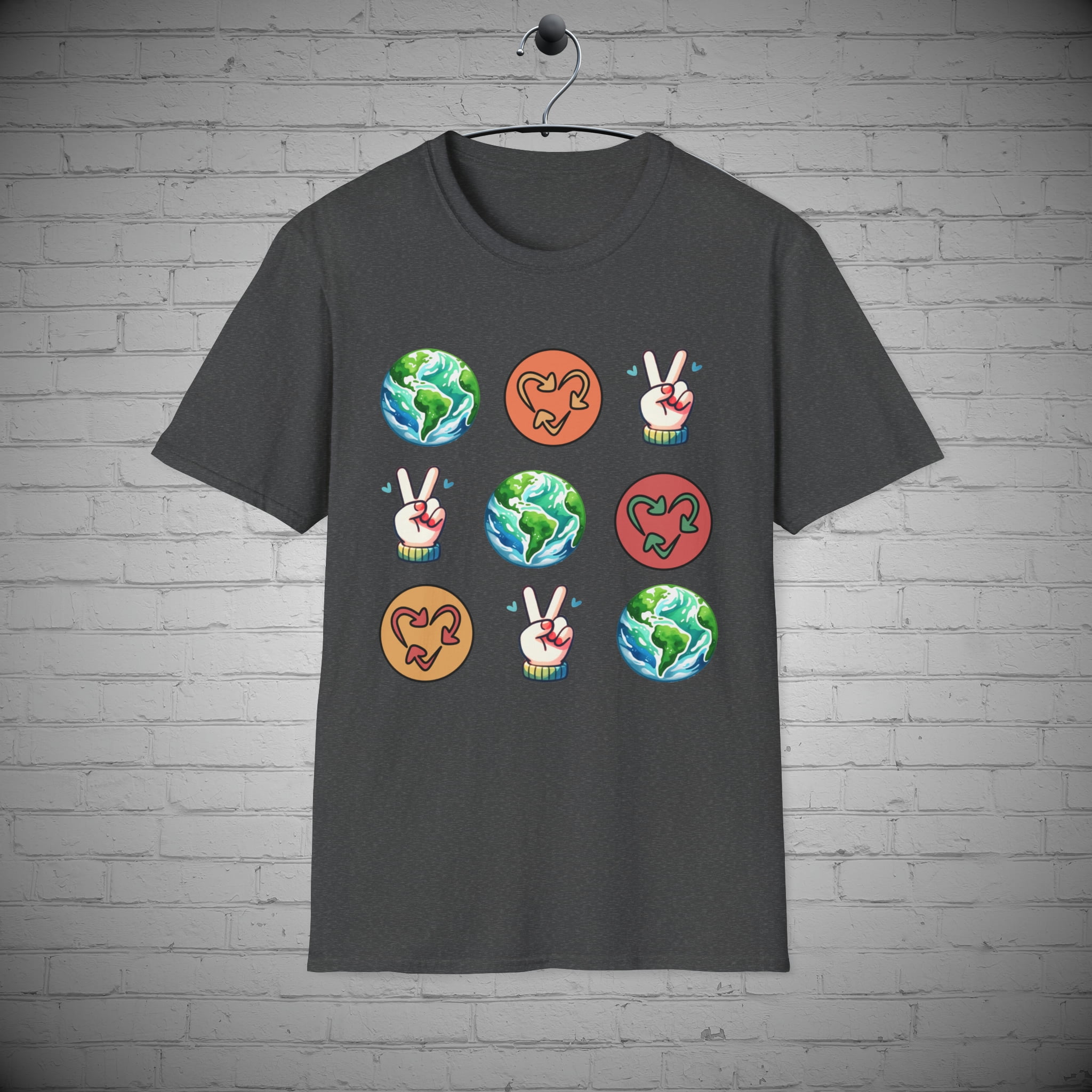 Earth Day t-shirt, Eco-friendly Graphic Tee, Green Living Shirt Gift ...