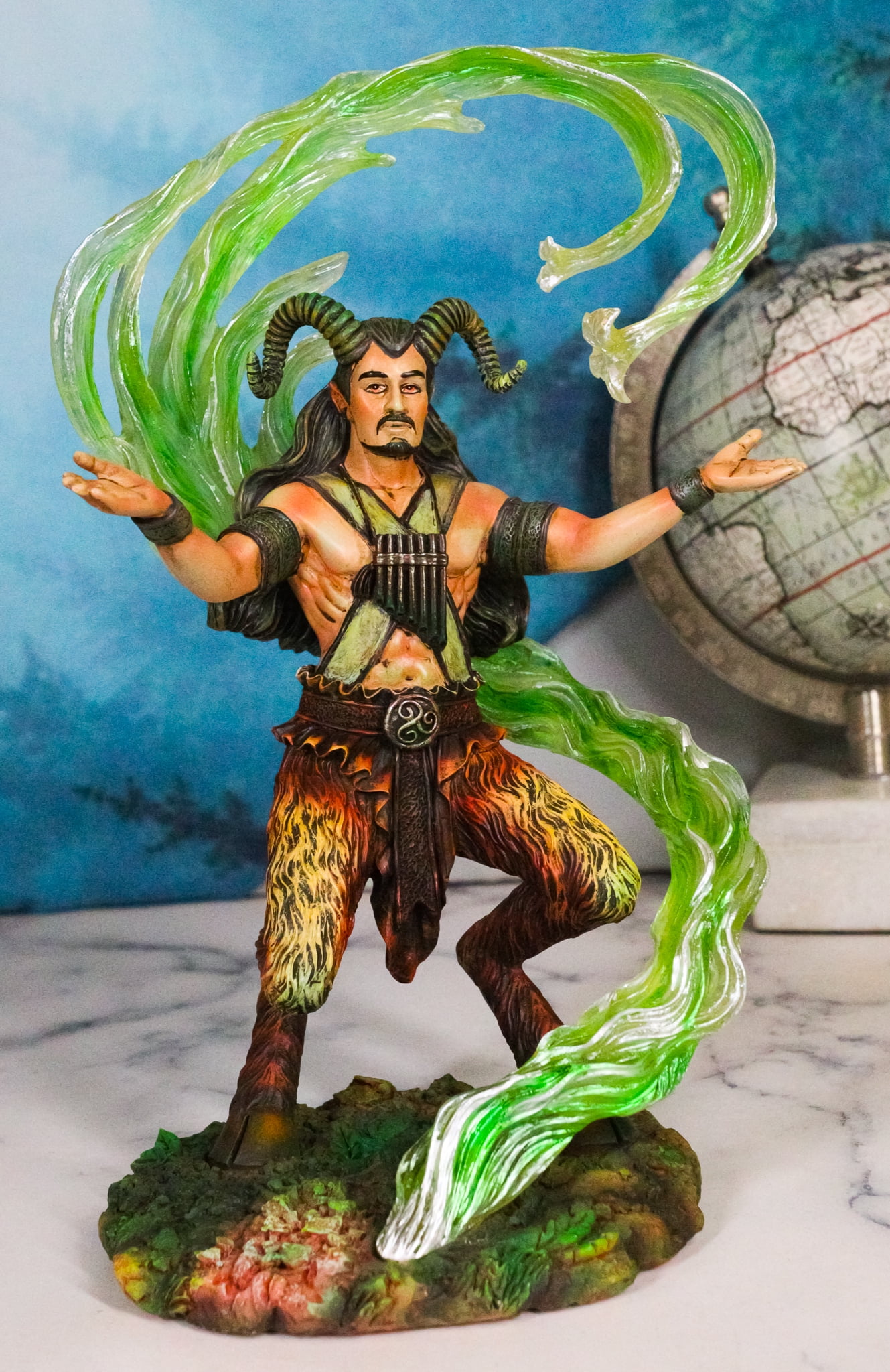 Earth Elemental Bender Wizard Sorcerer Satyr Pan Faunus Summoning Magic ...