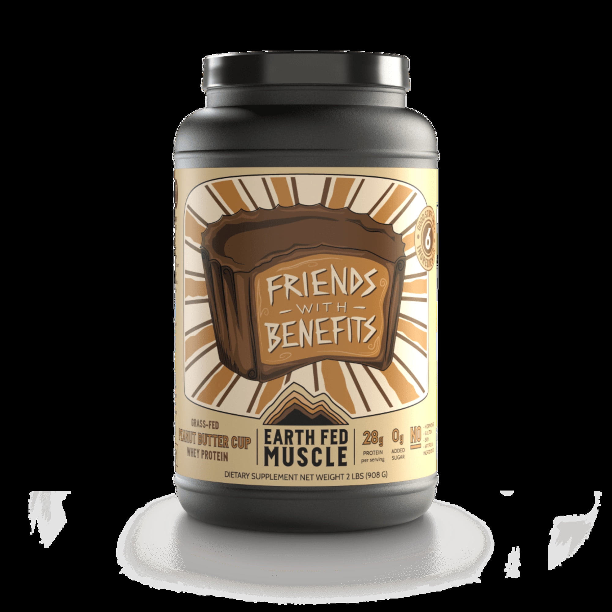 Earth Fed Muscle Grass Fed Whey-isolate - Power Couple(chocolate Pb ...