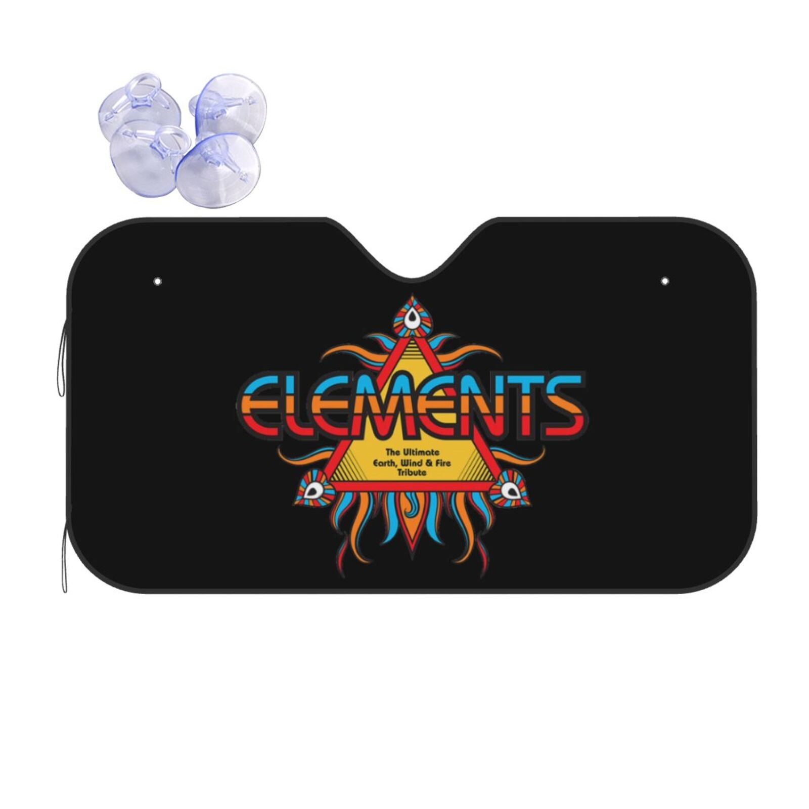 Earth Fire Wind Windshield Sun Shade With Reflective Technology. See ...