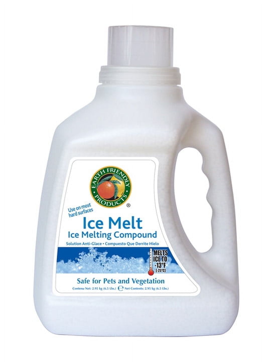 Earth Friendly Products Ice Melt (Ice Melting Compound), 6.5 lbs (4 ...