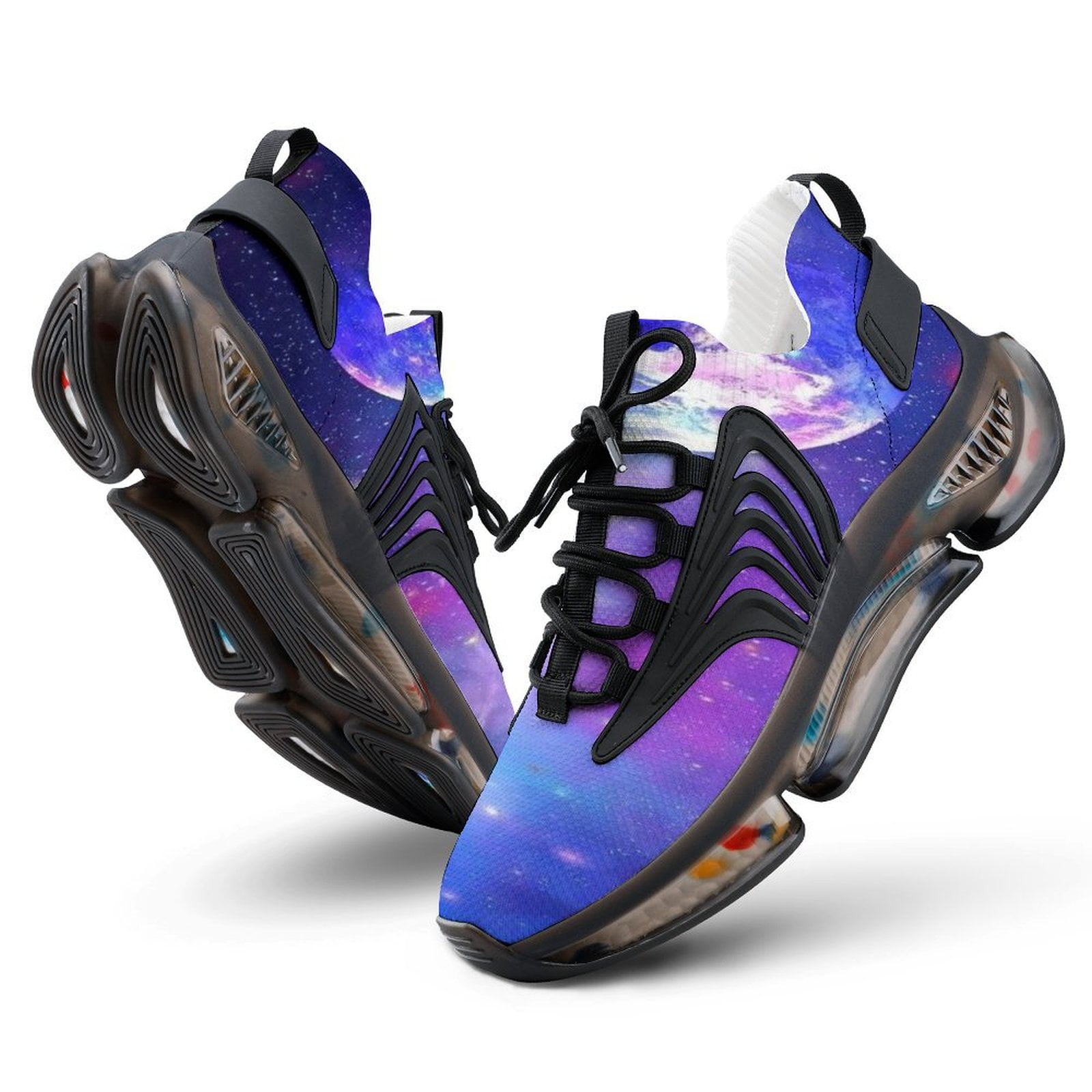 Earth Galaxy Space Walking Shoes for Men Woman Lightweight Tennis ...
