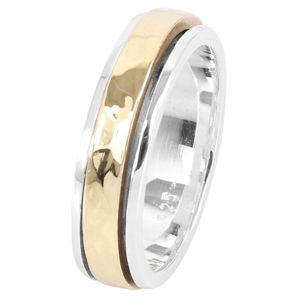 Earth Gems Jewelry Spinner Ring Fidget Ring Anxiety Ring Sterling ...