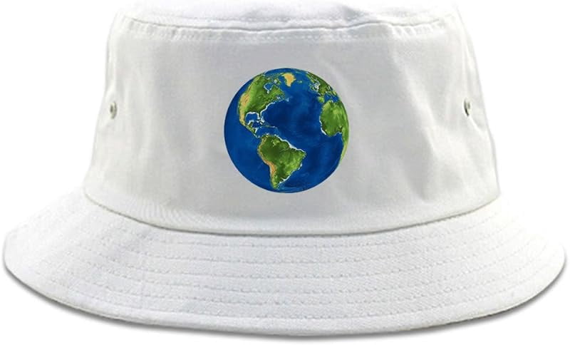 Earth Globe Bucket Hat - Walmart.com