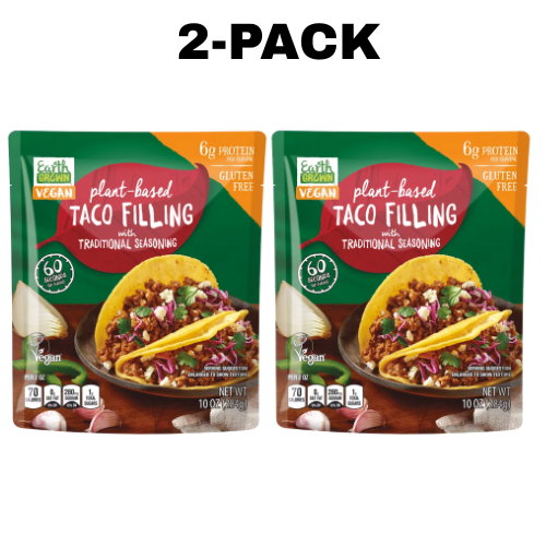 Earth Grown Taco Filling, 10 oz ,2-Pack - Walmart.com