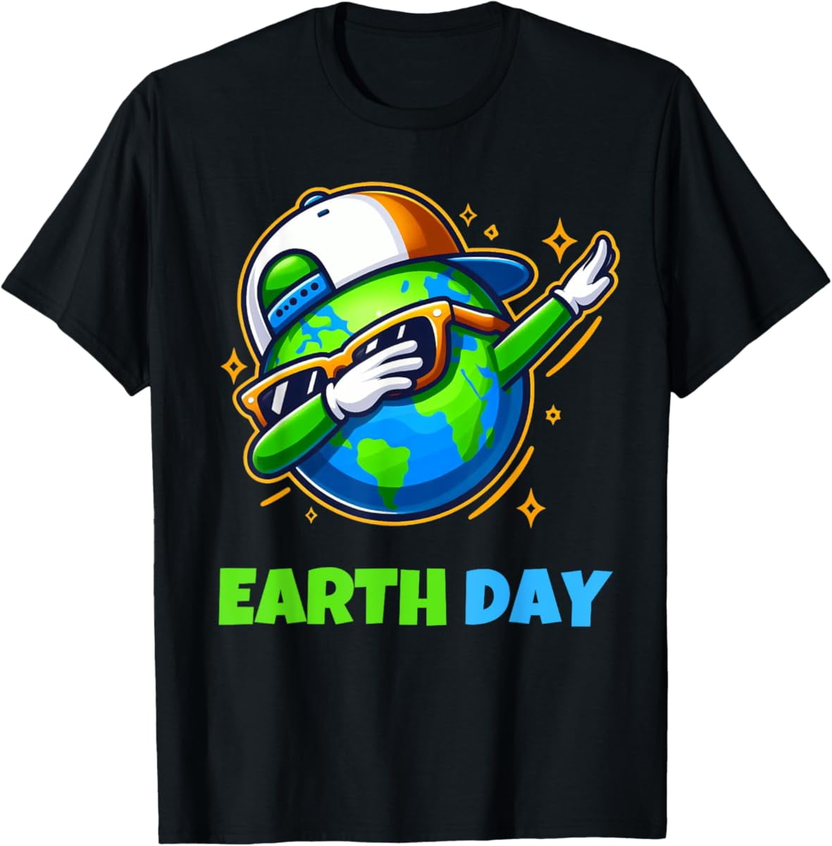 Earth Happy Day 2024 Funny Earth Day Toddler Boys Dab Unisex T-Shirt S ...