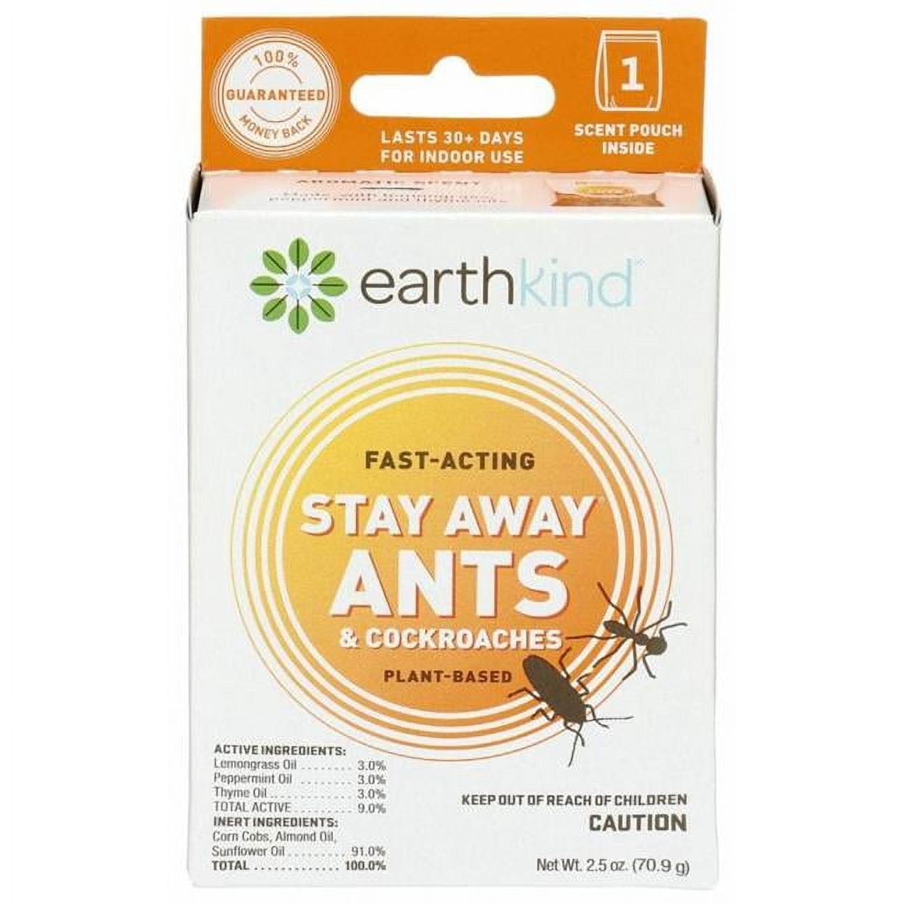 Earth Kind 360104 2.5 oz Stay Away Ant & Roach Repellent - Walmart.com