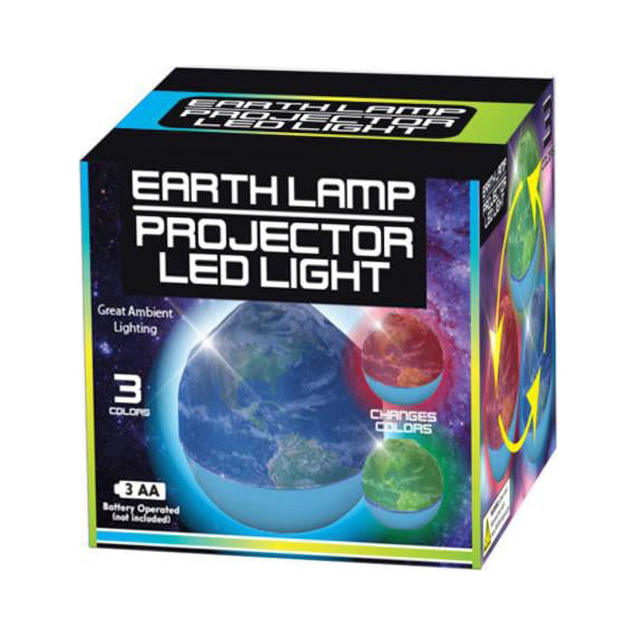 Earth Lamp Projector LED Light - Pack of 12 - Walmart.com