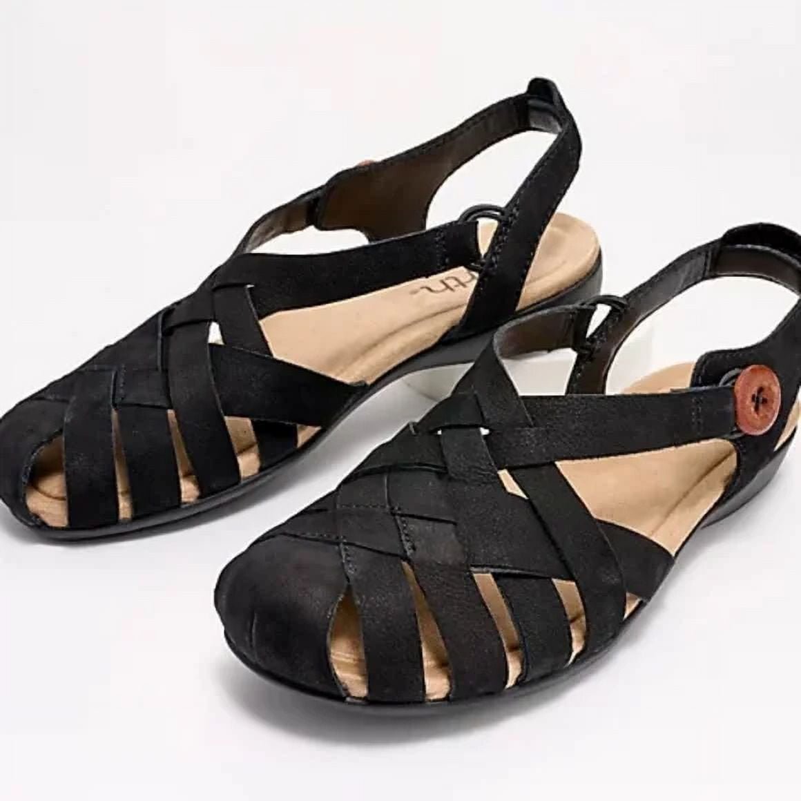 Earth Leather Fisherman Sandals - Walmart.com