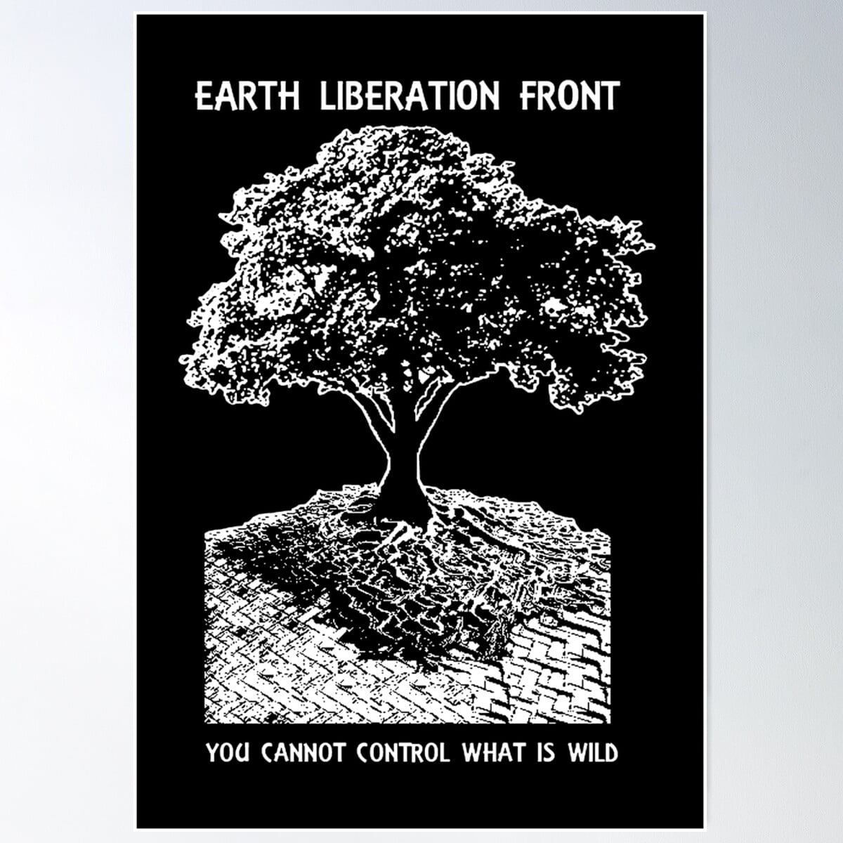 Earth Liberation Front Poster Wall Art, Modern Wall Decor For Living ...