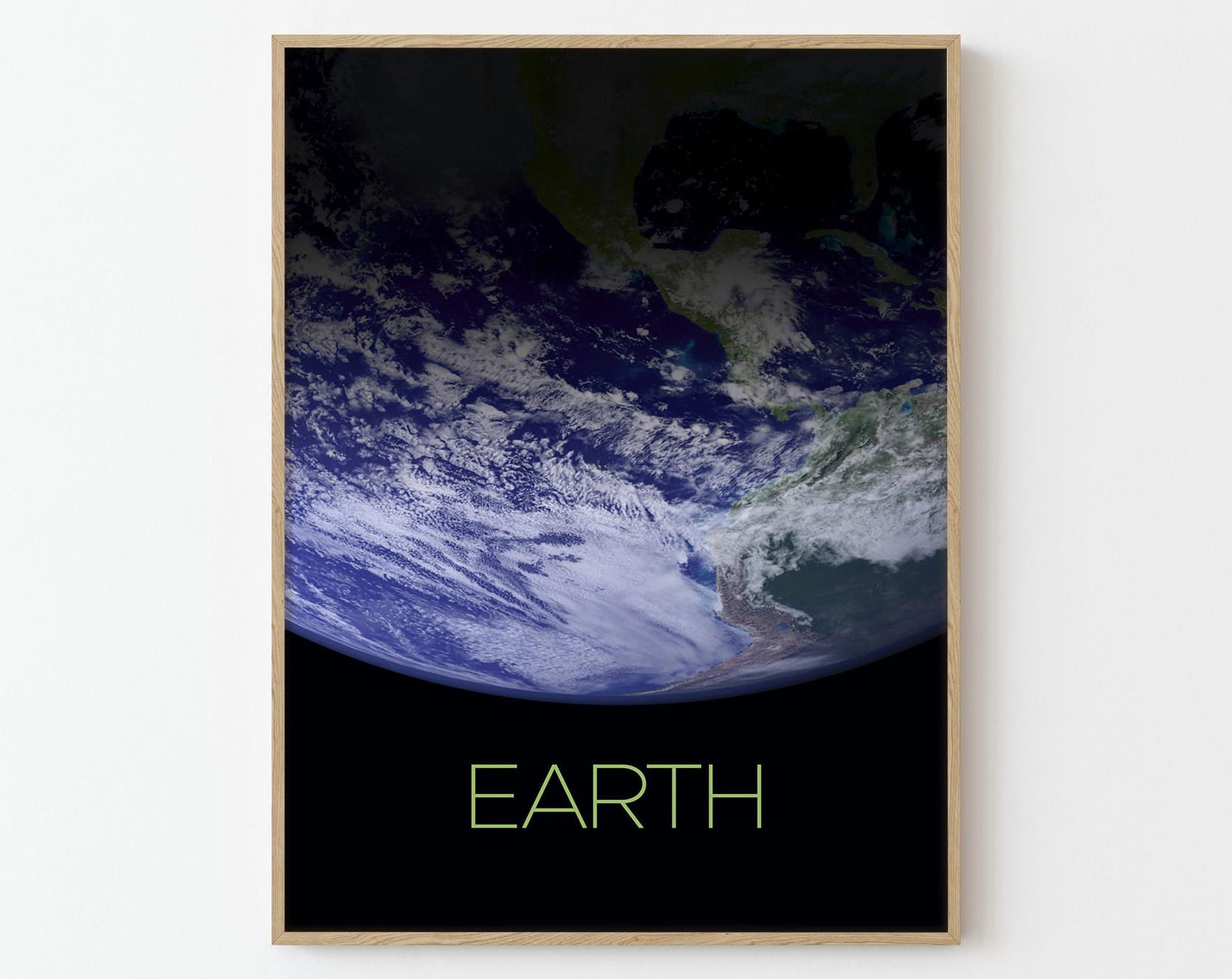 Earth NASA Space Travel Poster Print | Stars Planets Universe Cosmos ...