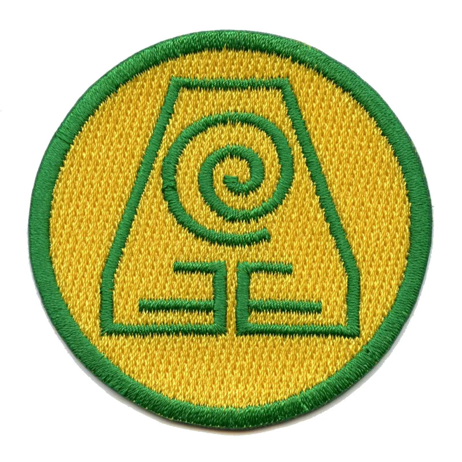 Earth Nation Symbol Round Embroidered Iron On Patch - Walmart.com