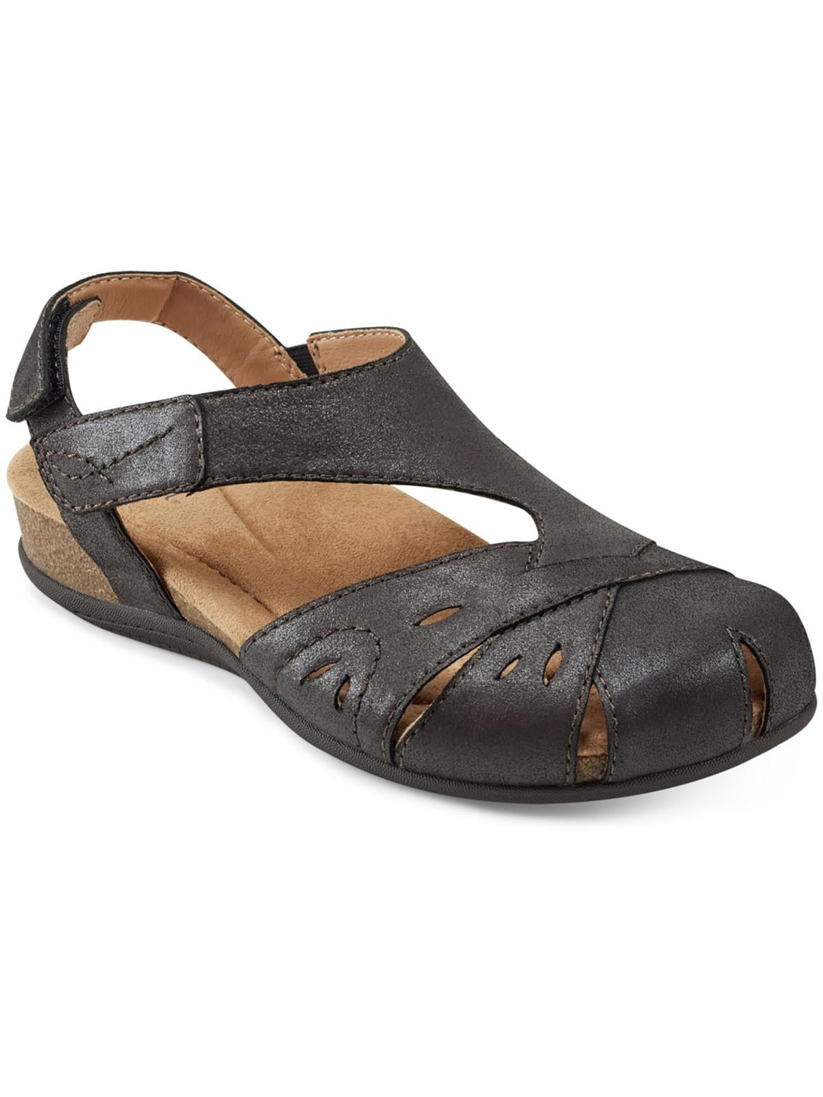 Earth Origins Womens Birdine Slip On Round Toe Slingback Sandals ...