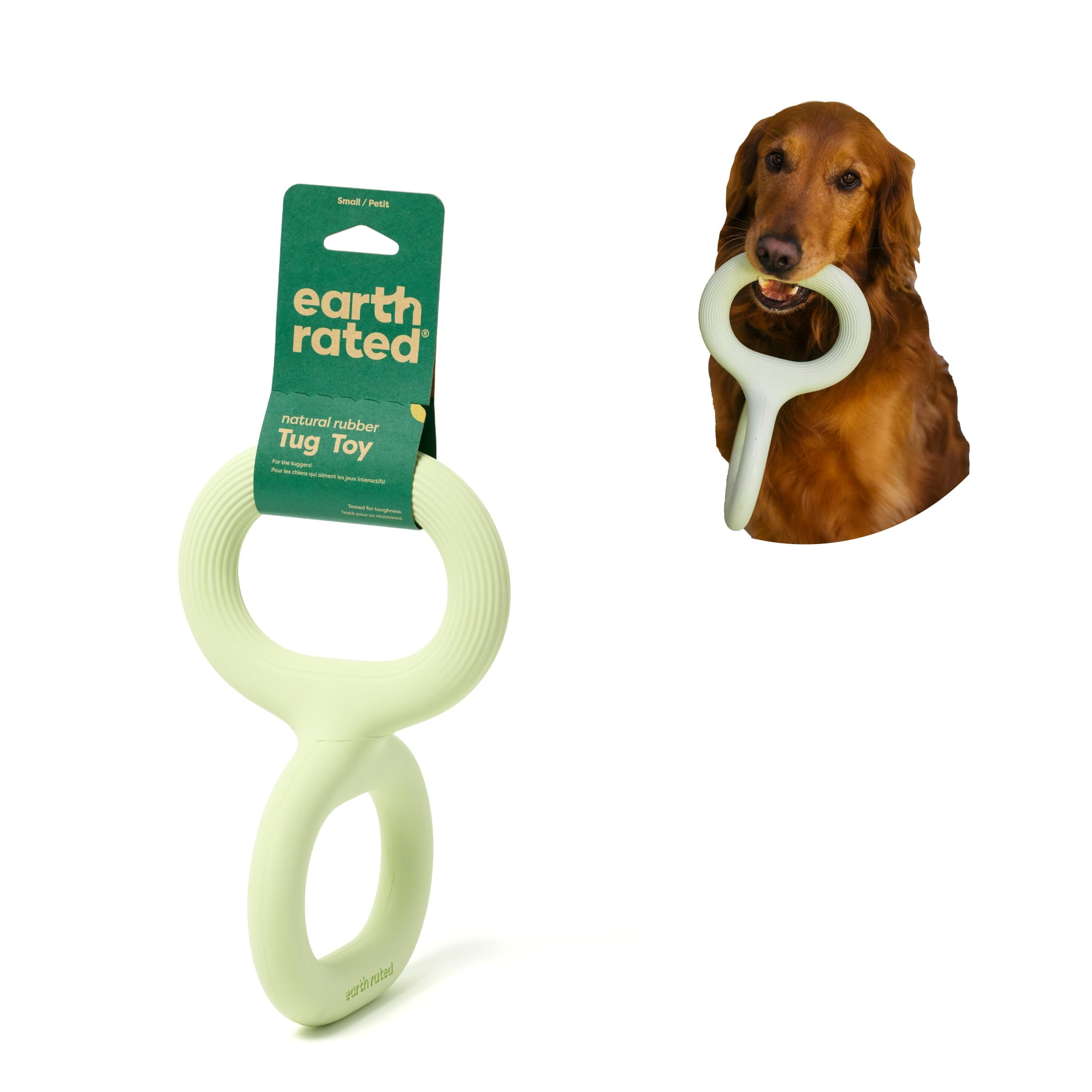 Earth Rated Tug of War Toy for Dogs and Puppies, Interactive Dog Pull ...