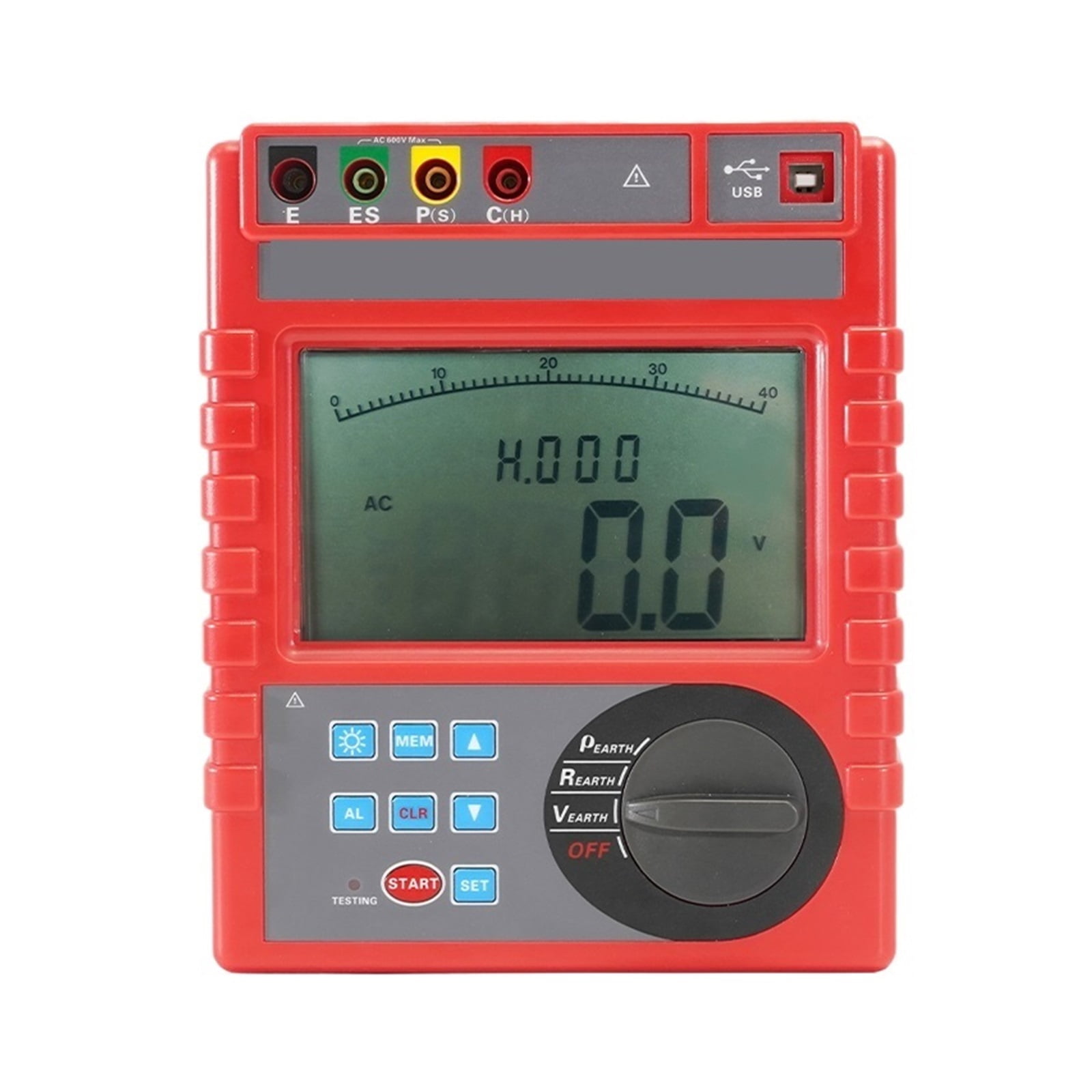 Earth Resistance Tester Digital Megohmmeter Smart Insulation Tester ...