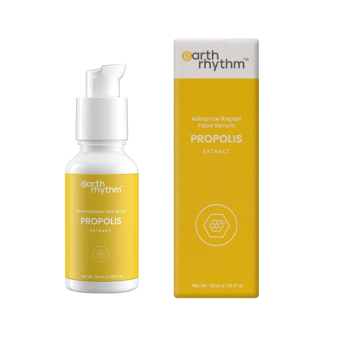 Earth Rhythm Total Repair Skin Serum Propolis Extract, Certified ...