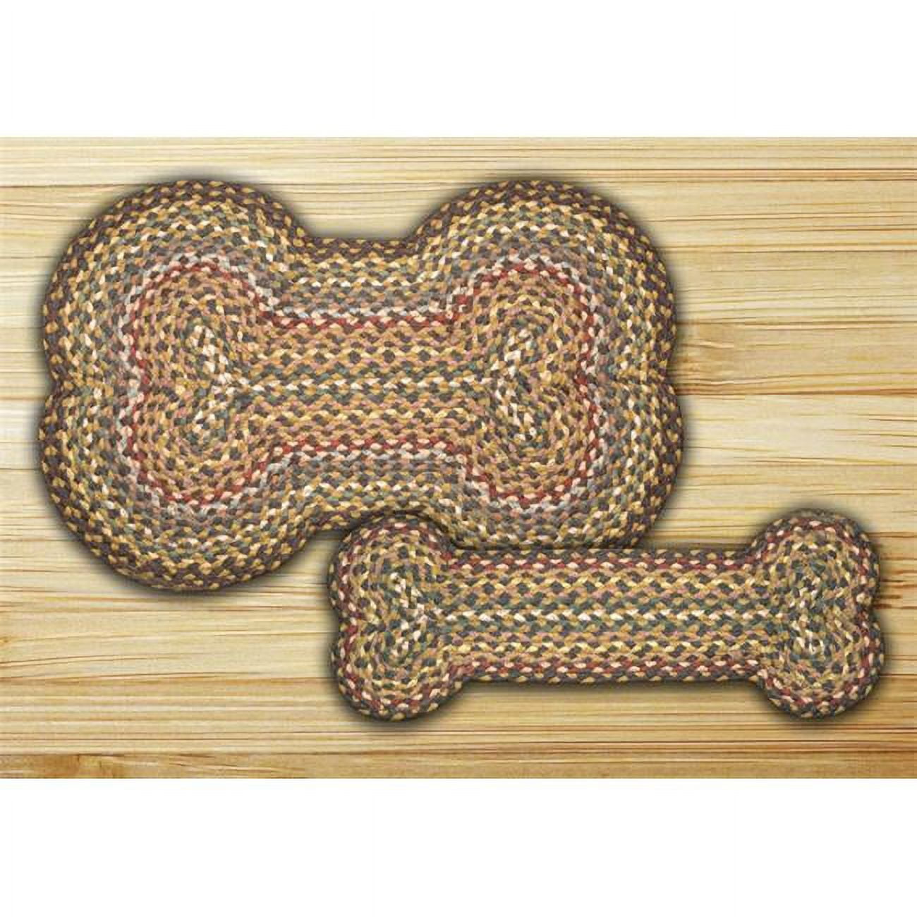 Earth Rugs Fir-Ivory Dog Bone Rug - Biodegradable & Eco-Friendly - 18in ...