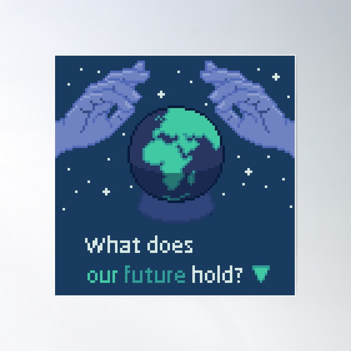 Earth'S Future (Earth Day) Poster Wall Art, Modern Wall Decor For ...