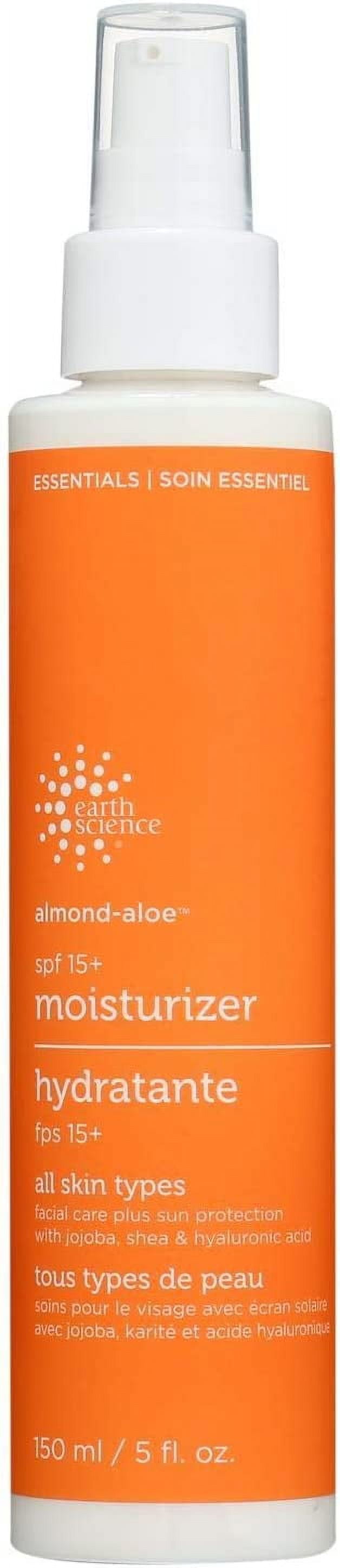 Earth Science Almond-Aloe Moisturizer Spf 15+ 5 fl oz Cream - Walmart.com