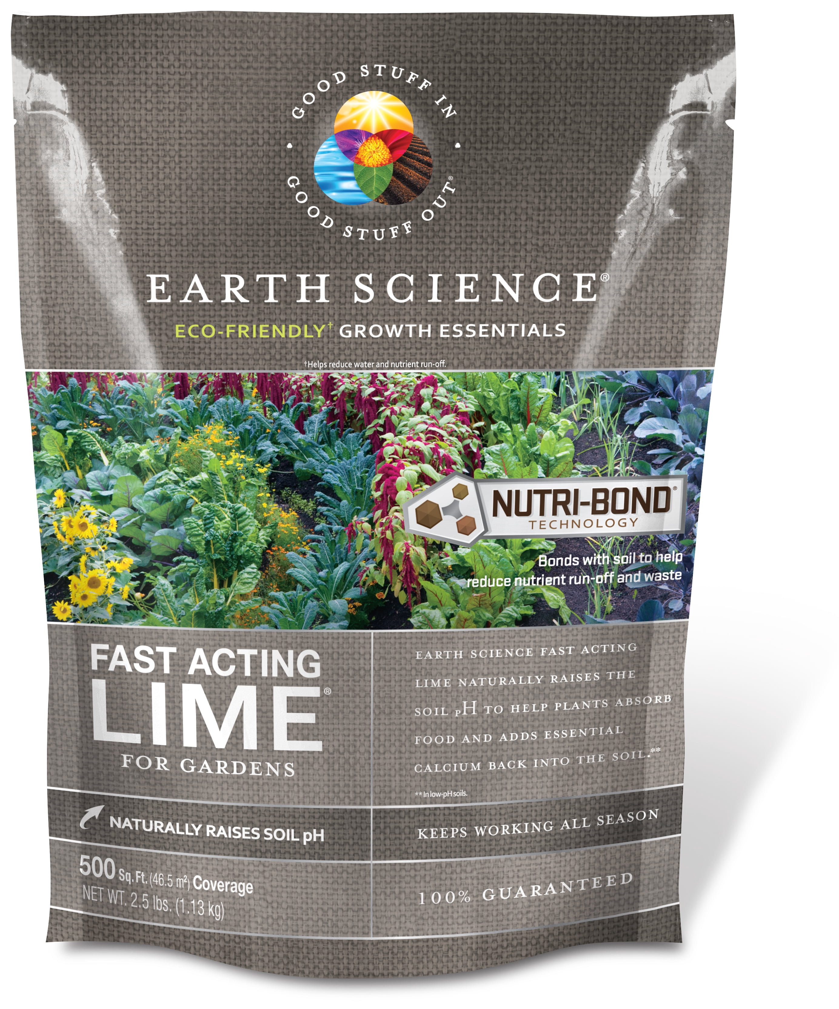 Earth Science Growth Essentials Fast Acting Garden Lime for Soil, 500 ...