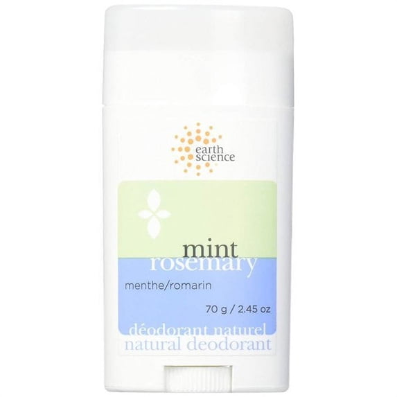 Earth Science Natural Effective and Long Lasting Formula Deodorant Mint ...