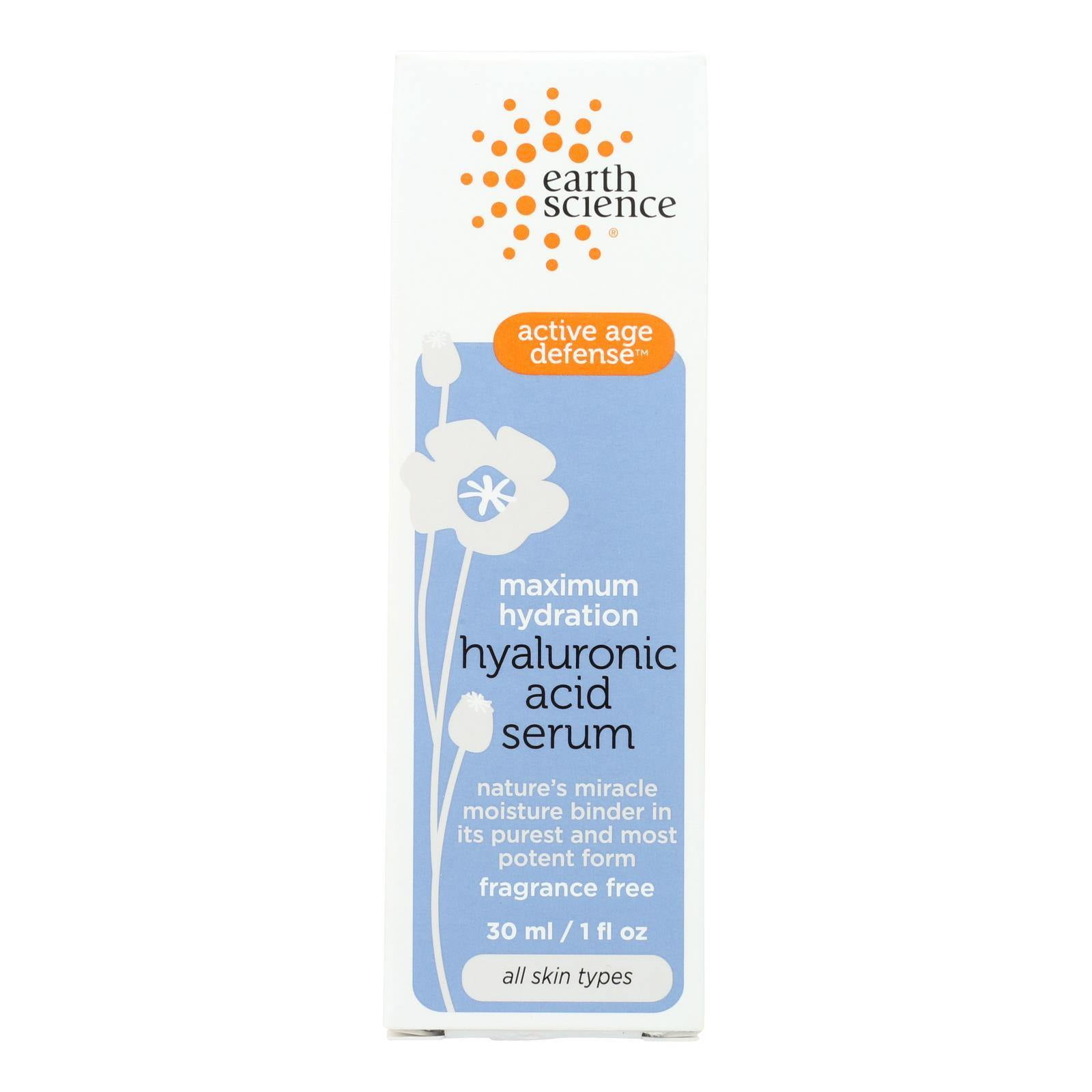Earth Science Serum - Hyaluronic Acid - 1 oz - Walmart.com