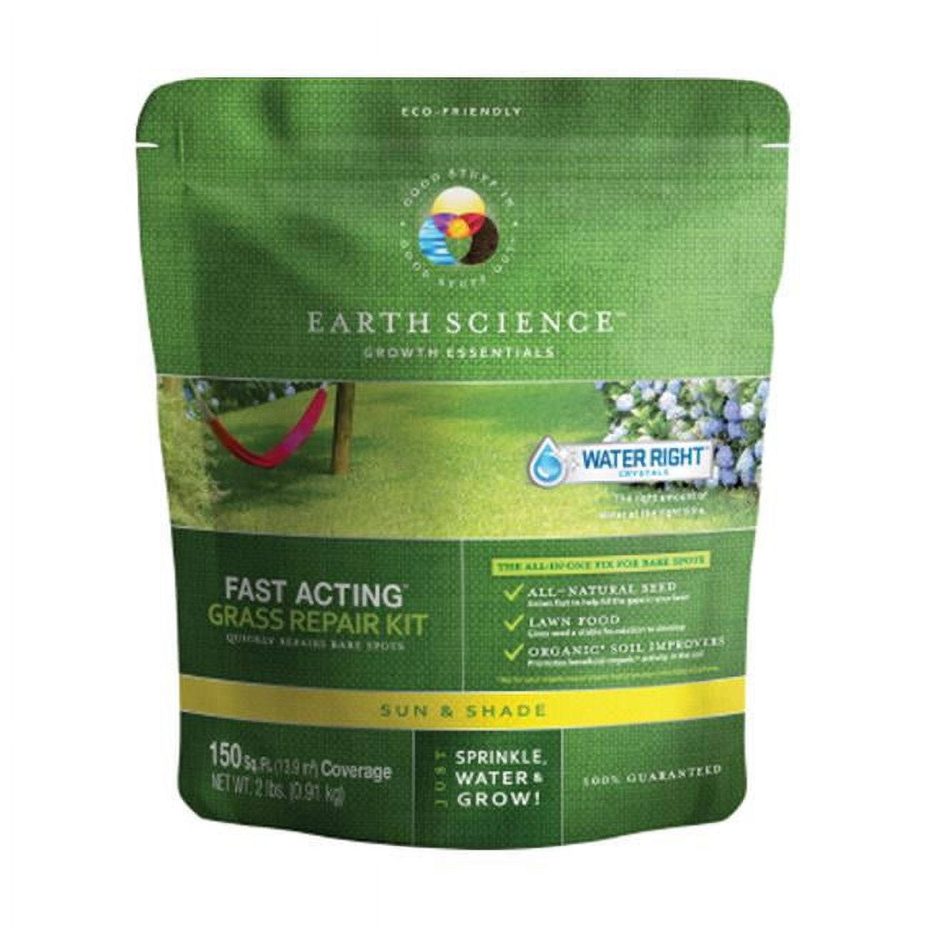 Earth Science Sun & Shade Grass Repair Kit 2 lb - Walmart.com