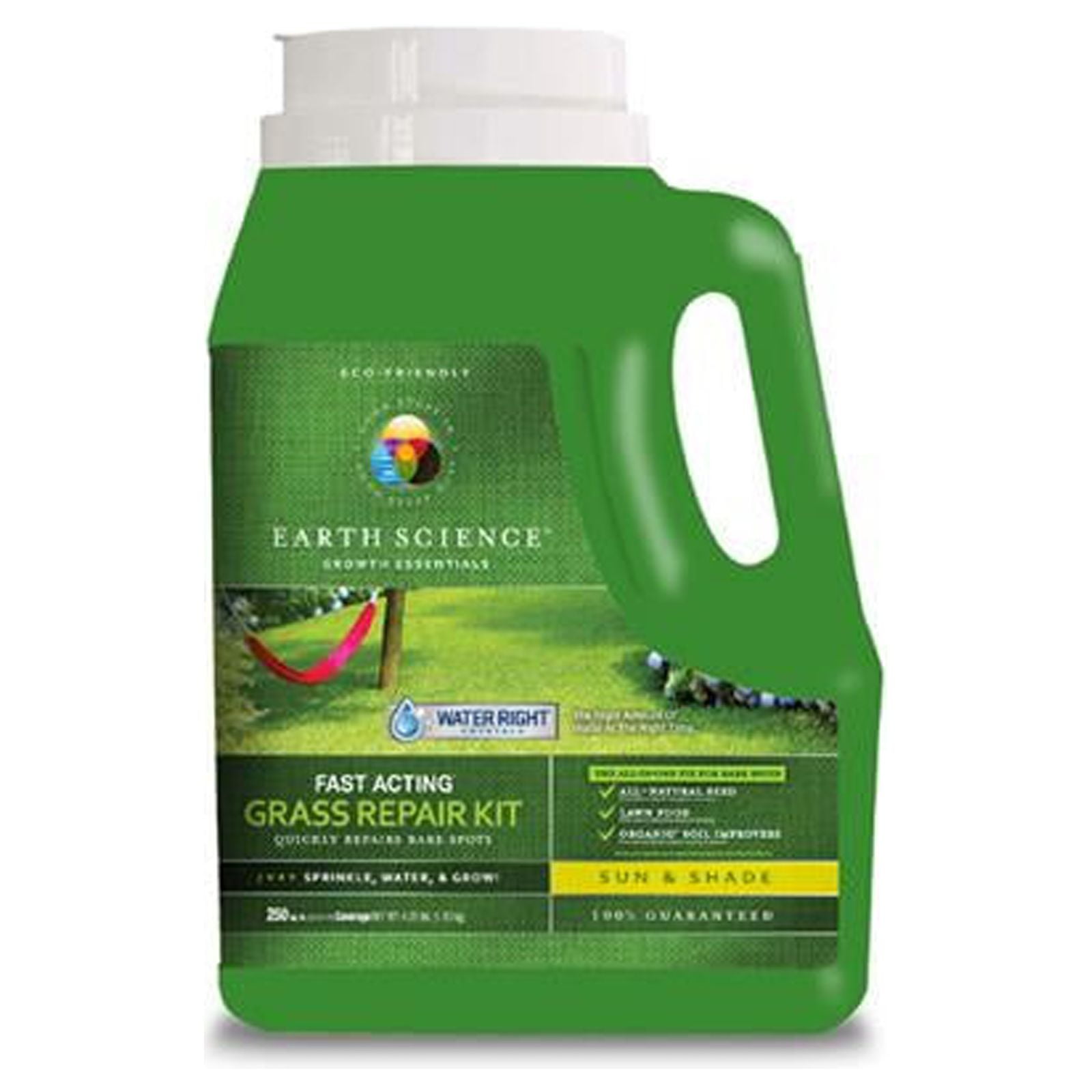 Earth Science Sun & Shade Grass Repair Seed Kit, Northern, 5-Lbs ...