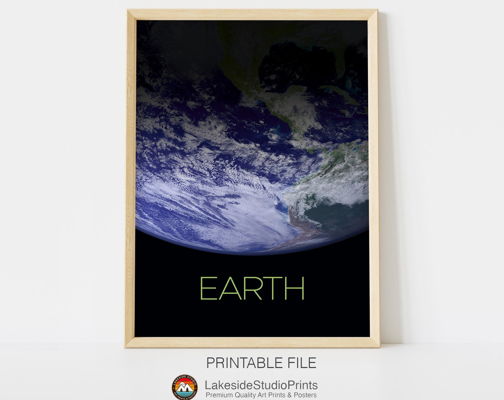 Earth Space Poster | NASA Our Planets |, 16x24 UNFRAMED - Walmart.com