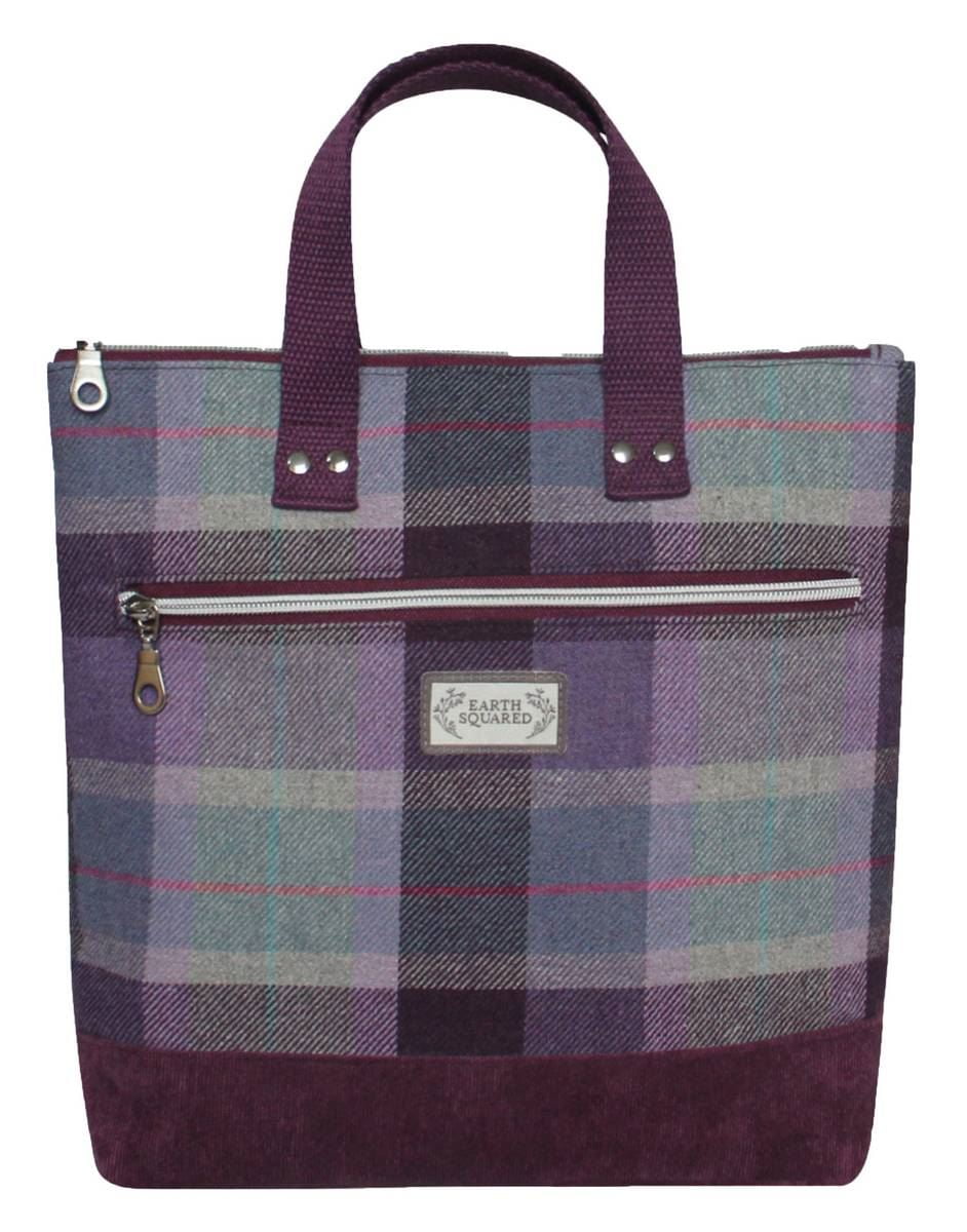 Earth Squared Tweed Lois Backpack - Carberry Purple - Walmart.com