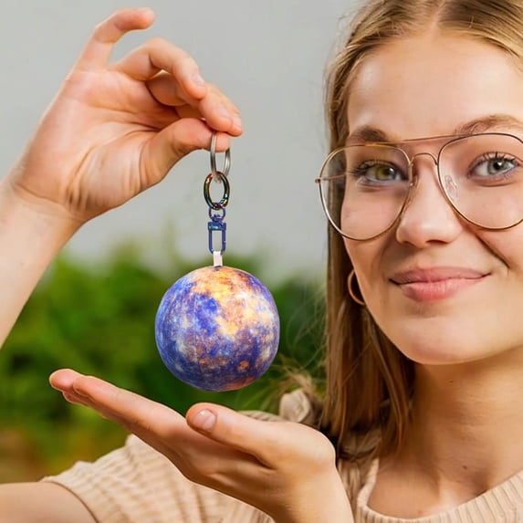 Earth Sun Planet Hanging Pendant, Space Toy Ornament, Faux Celestial ...