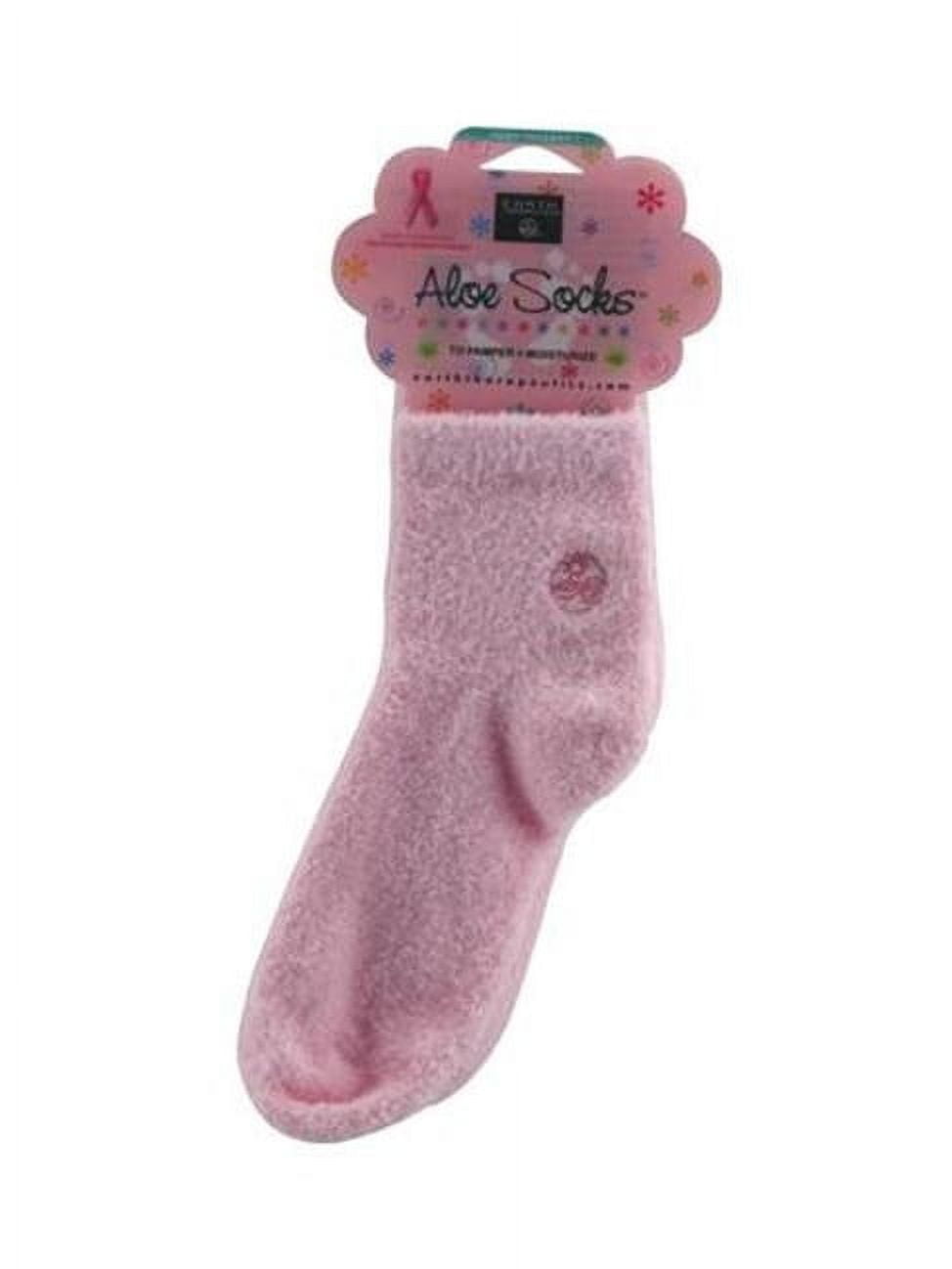 Earth Therapeutics HG0505263 Aloe Socks, Pink - Walmart.com