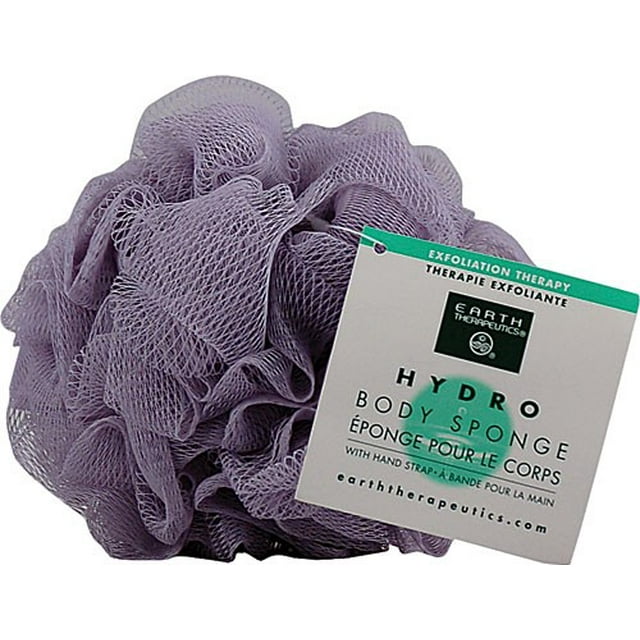 Earth Therapeutics Hydro Body Sponge With Hand Strap Lavender 1 Sponge ...