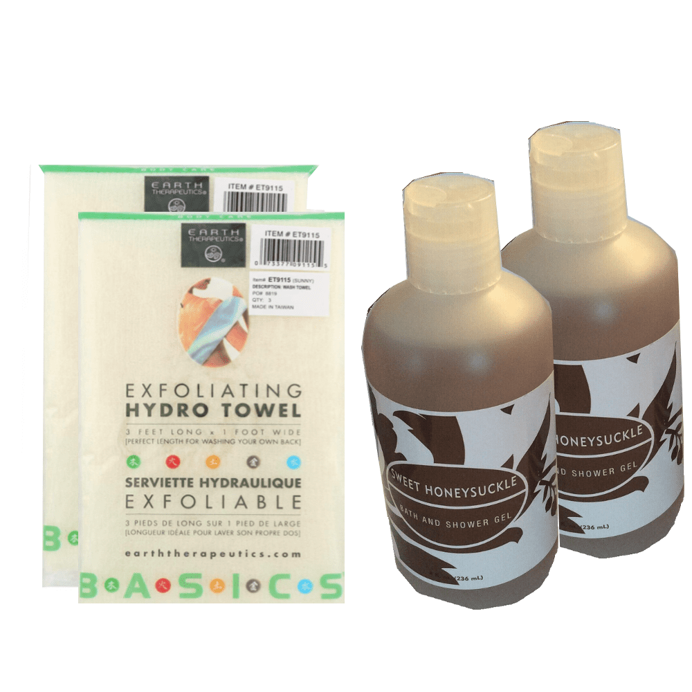 Earth Therapeutics Hydro Towel 2 Pack - Exfoliating and Joann ...