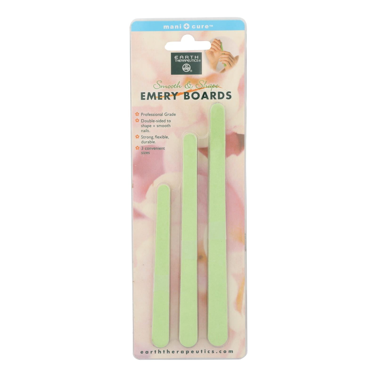 Earth Therapeutics Nail Care-Assorted Emery Boards 1 Pack - Walmart.com