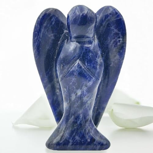 Earth Therapy Pocket Guardian Angel with Serenity Prayer Card - Blue ...