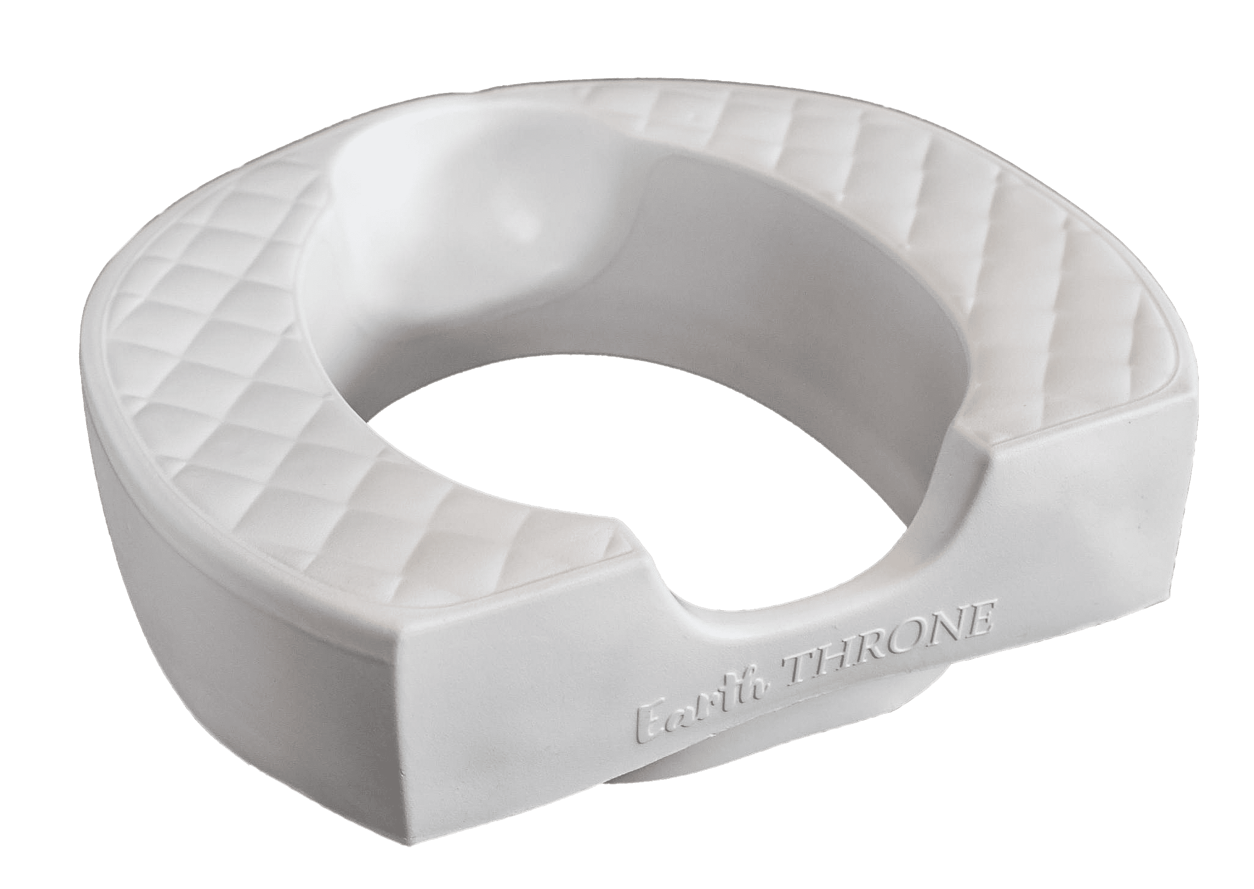 Earth Throne Cushioned Toilet Seat Riser for Elderly, Handicapped ...