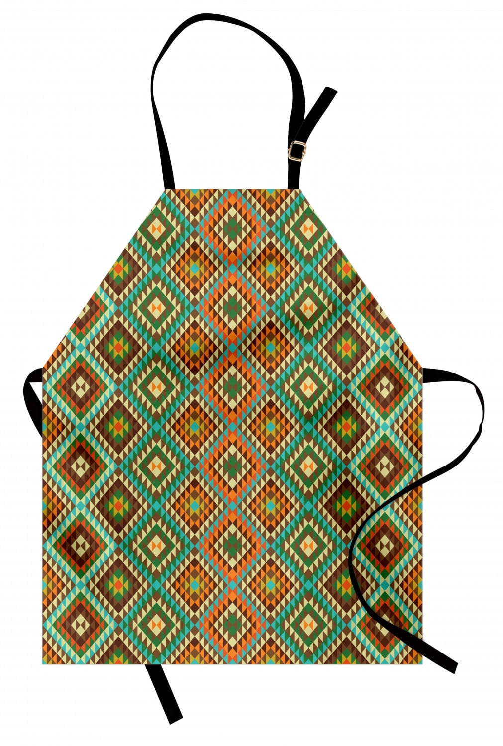 Earth Tones Apron Traditional Mexican Design with Folkloric Accents ...