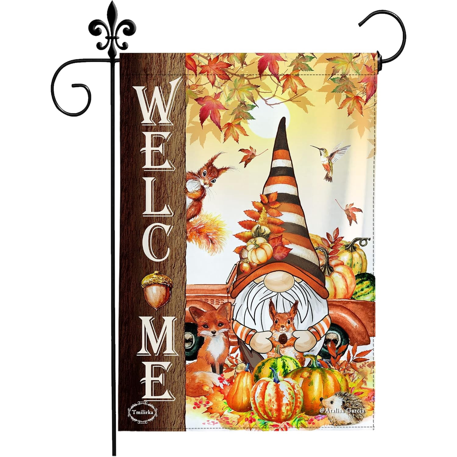 Earth Tree Earth Flag 12x18 Inch Double Sided Earth Garden Flag for ...