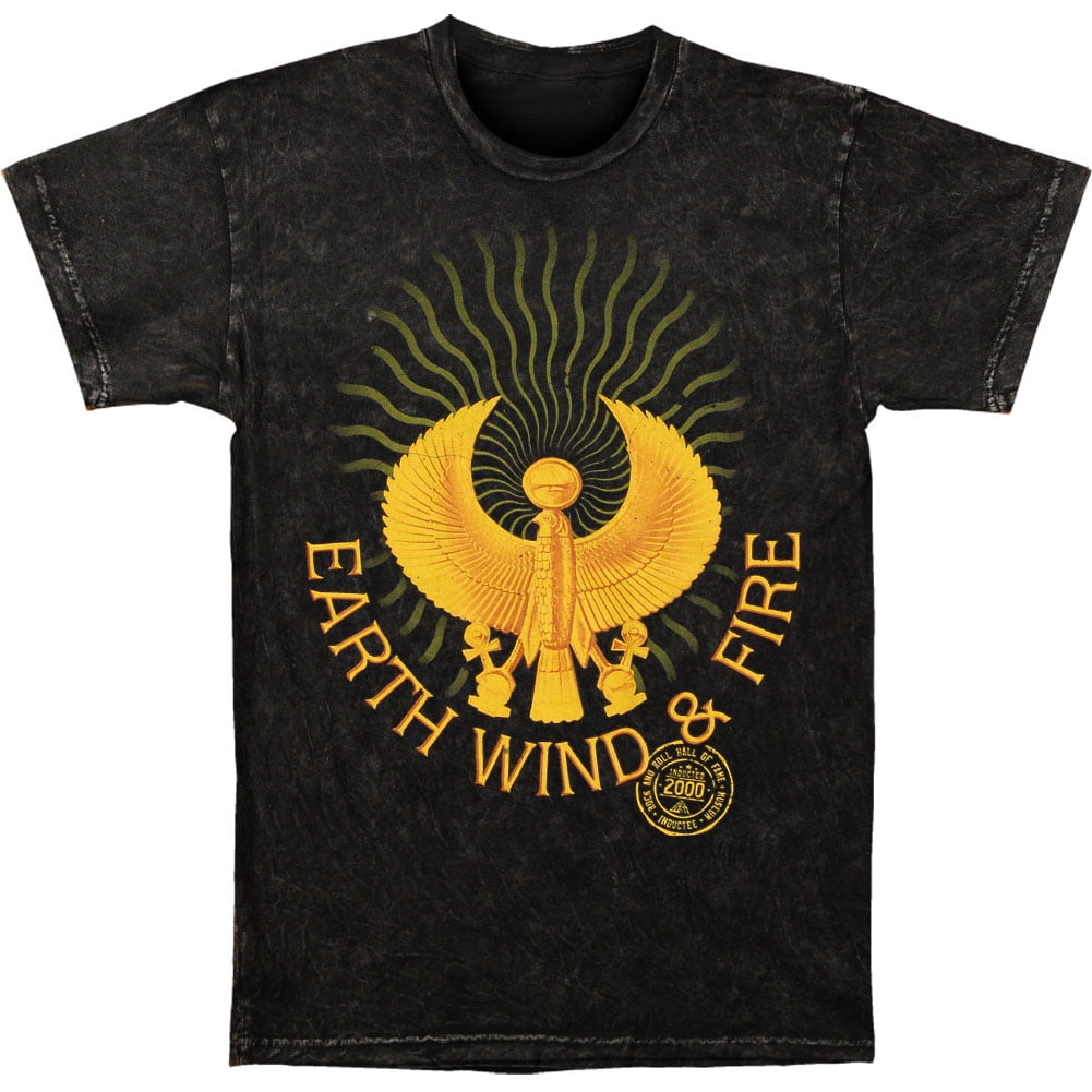 Earth Wind Fire Men S Vintage T Shirt Black Walmart