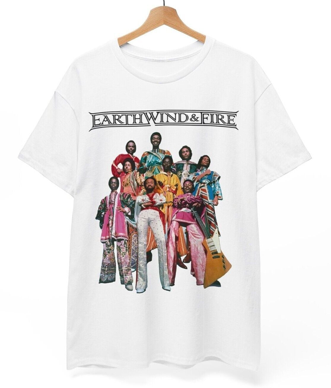 Earth Wind and Fire T-Shirt, Funk, Soul, Disco, Pop, Jazz Music, Unisex ...
