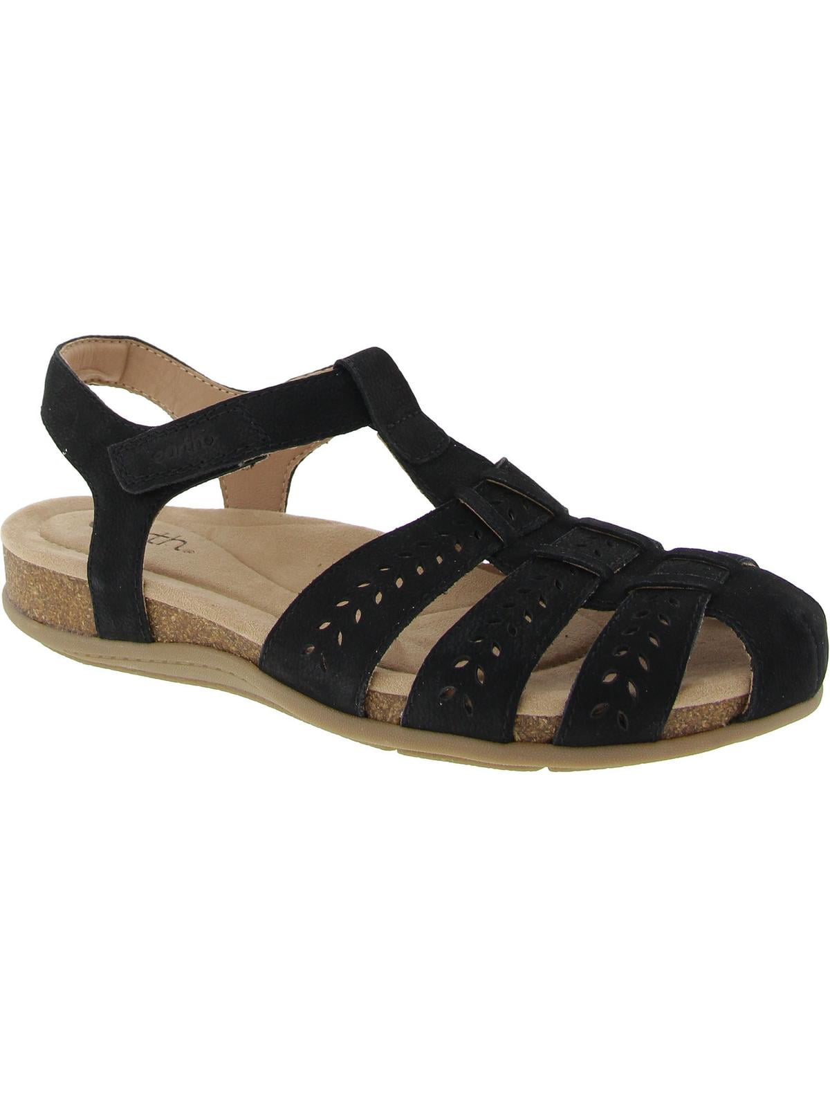 Earth Womens Birdy Leather Strappy Sandals - Walmart.com